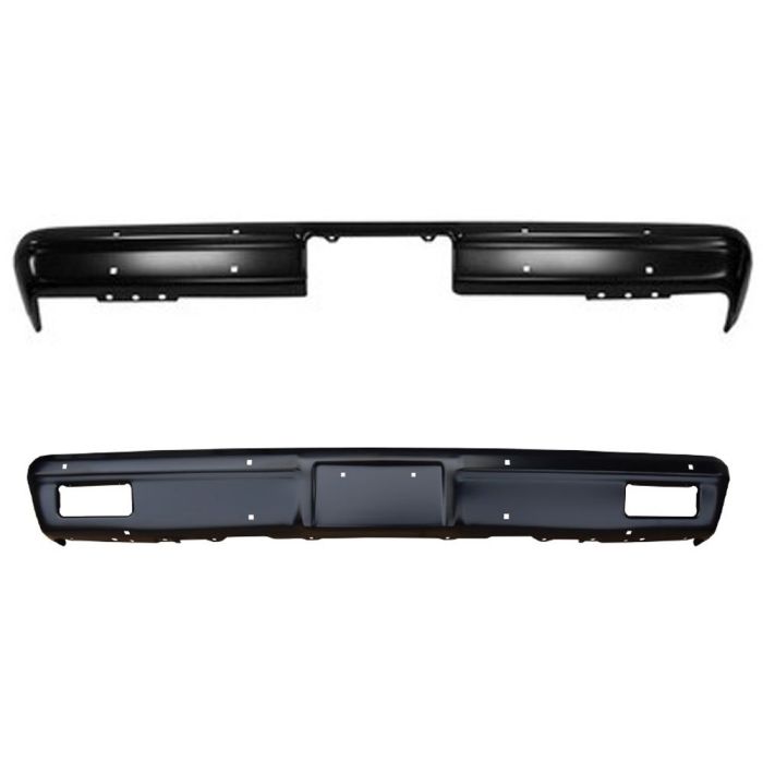 Black EDP Coat Paintable Bumper Kit Fleetside GMC/ C10 81-82