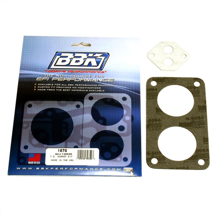 BBK 1570 F-Series Truck Throttle Body Gasket Kit 56mm 1987-96
