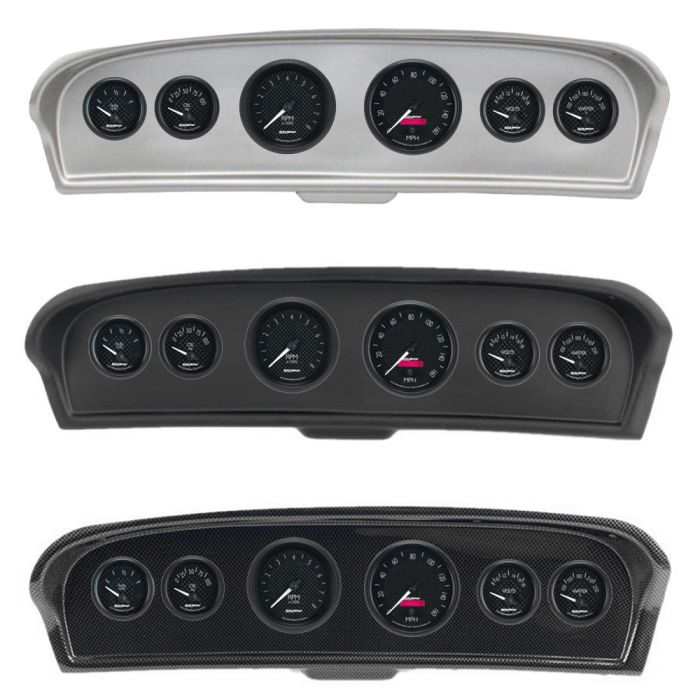 Classic Dash F-100 6-Gauge Kit With Instrument Bezel/ GT Electric ...