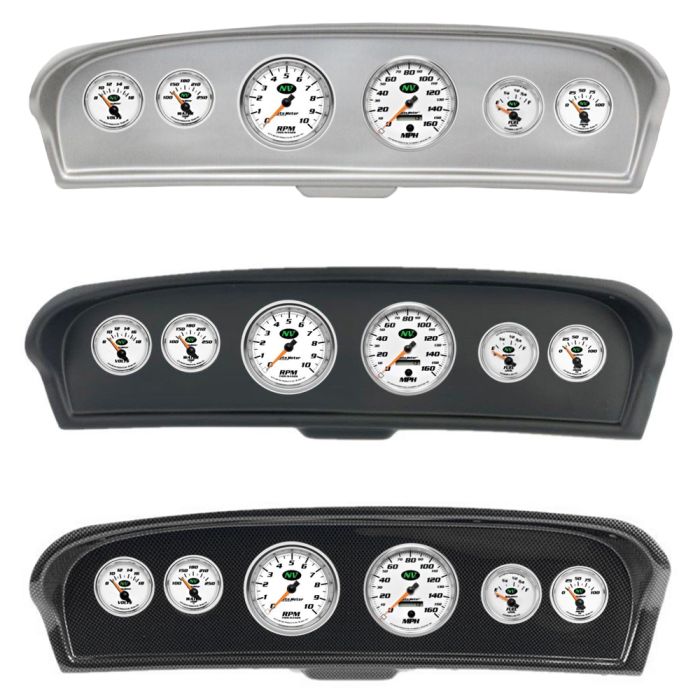 Classic Dash F-100 6-Gauge Kit With NV Electric Gauges 1961-1966