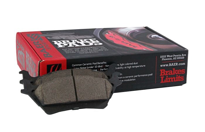 Baer Brakes D1602 F-150 Rear Brake Pad Sport For Manual Parking Brake ...