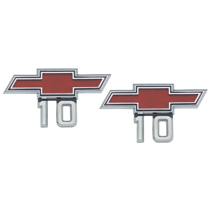 C10 Fender Emblems 10 Pair Chevrolet 1967-1968