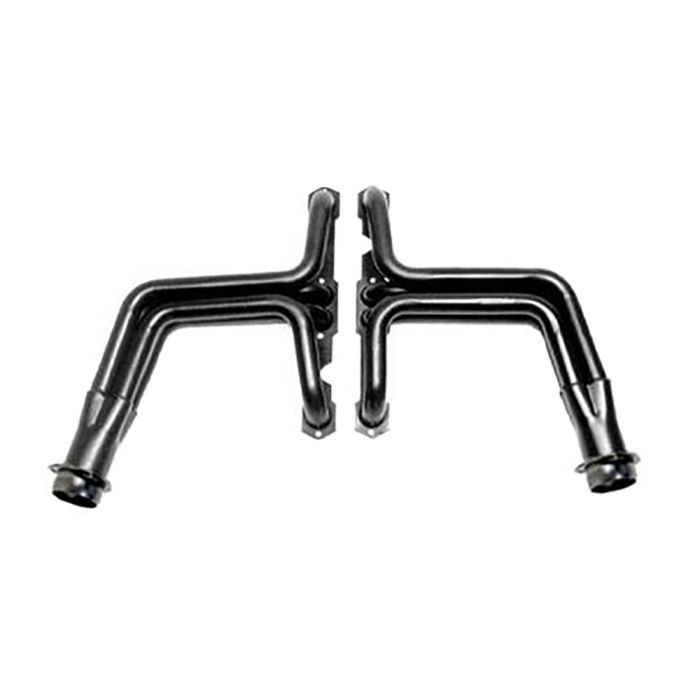 Hedman 63268 C10 63-66 Long Tube Headers 1-1/2" Primaries Black 2WD