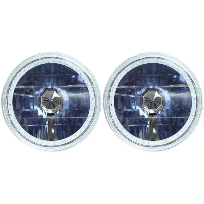Redline Lumtronix 7” White LED Halo Headlights C10