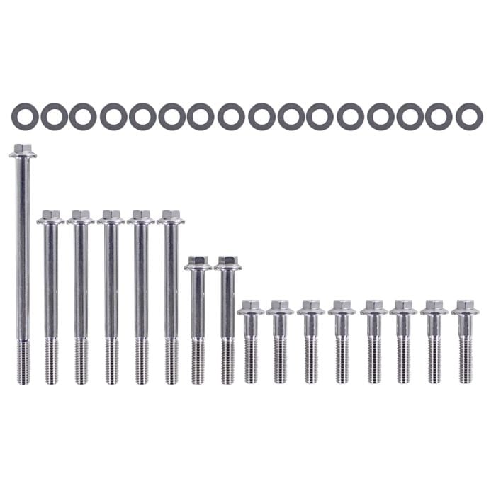 ARP 454-1502 Timing Cover And Water Pump Bolt Kit Polished Stainless ...
