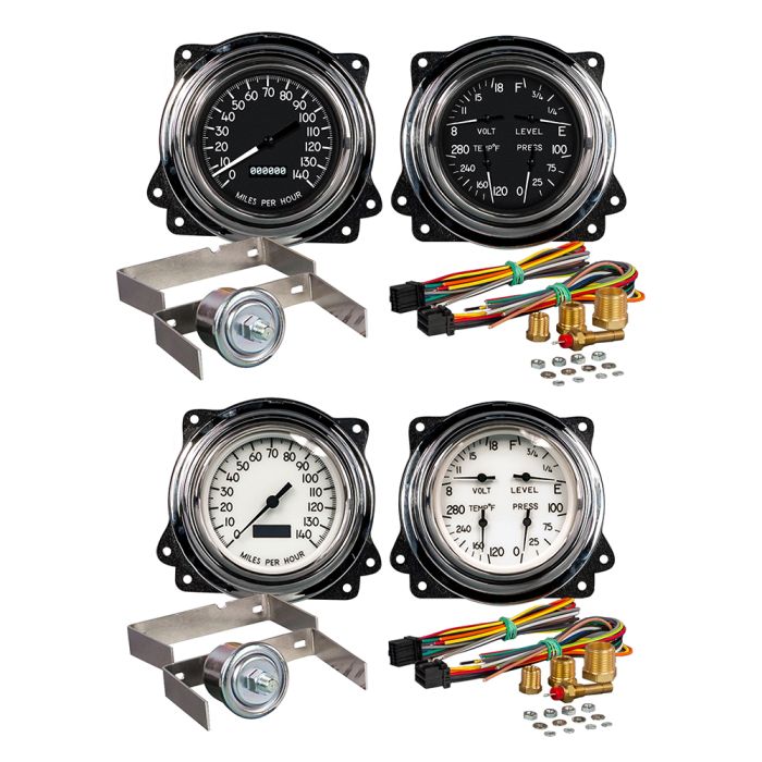 New Vintage USA C10 1940 Series Gauge Kit Analog Chevrolet 1947-1953
