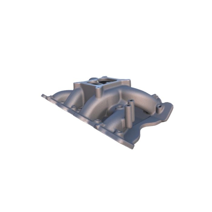 Chevy 351C Small Block Dual Plane Manifold A-Premium Aluminum Intake ...