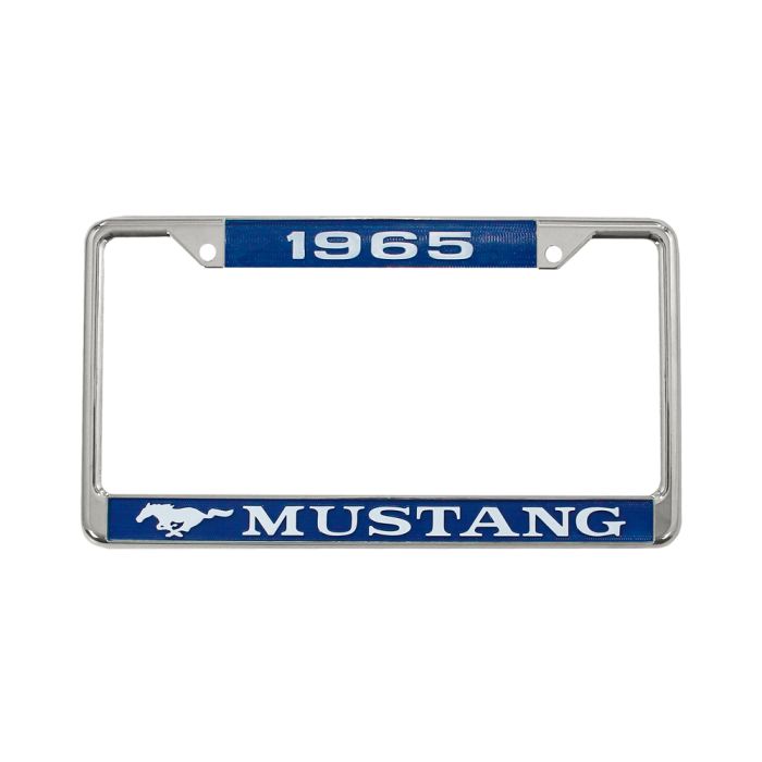 Scott Drake ACC-LPF-65 Mustang License Plate Frame 1965