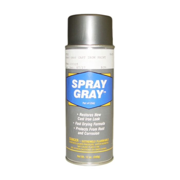 Eastwood Spray Gray 12 Oz. Cast Iron Aerosol Paint