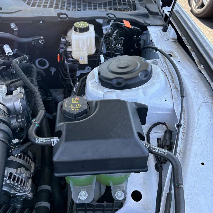JLT Performance Coolant Tank Reservoir Cover Mustang 26