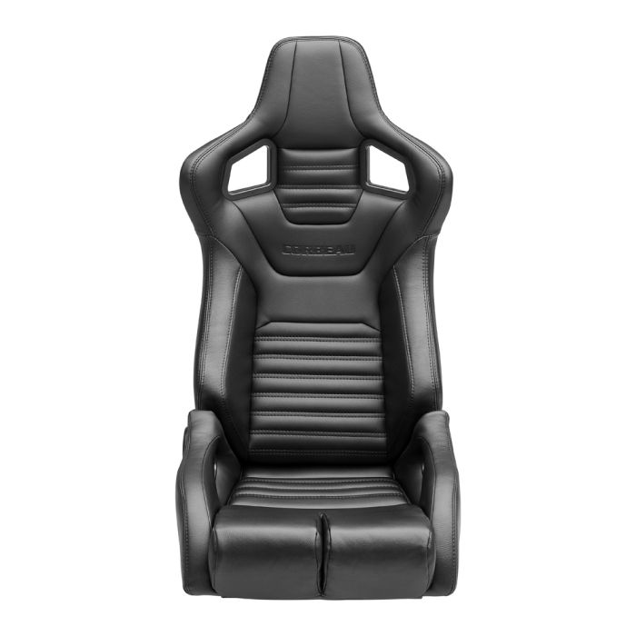 Corbeau 84901 Pair Reclining Sportline RRB Black Cloth