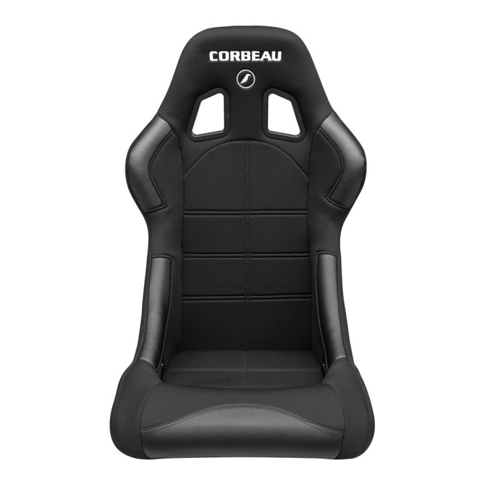 Corbeau Seat Fixed Back Forza Wide Black Pair