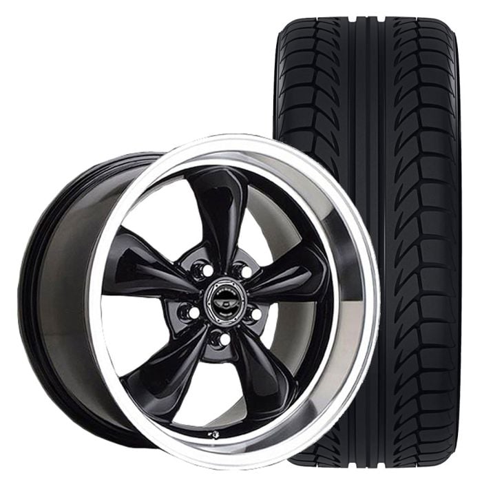 American Racing Torq Thrust M Wheel 18"x9" Black 1994-2004