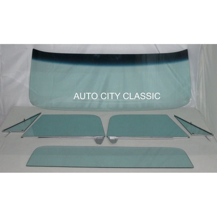 C10 Complete Glass Kit 6-Piece Clear With Vent/Door Assemblies And ...