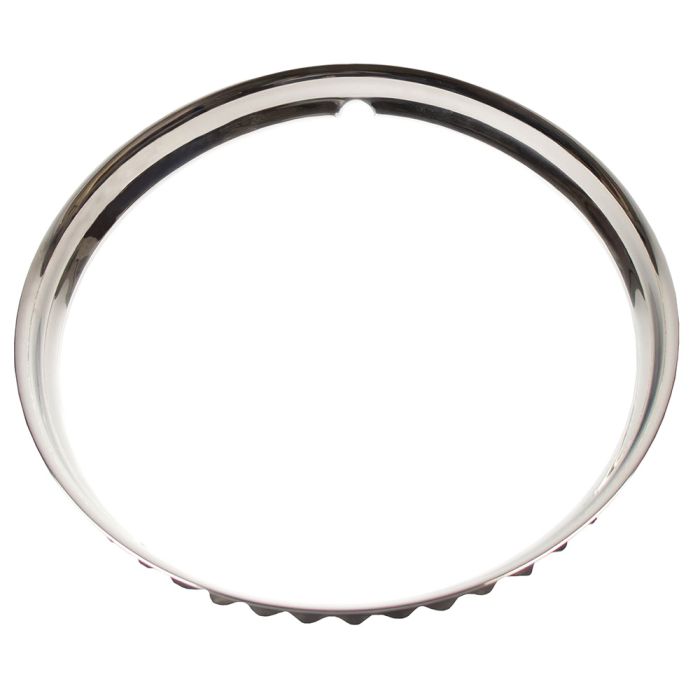 Wheel Trim Ring 15" Smooth Polished Stainless Concave Chevrolet/ GMC ...