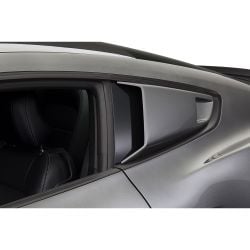 Mustang Window Louver ABS Rear Fastback 15-23/ 26