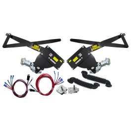 Mustang Power Window Kit With Crank Handle Switches 1969-1970