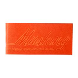 Jim Osborn Reproductions 105731 Mustang Owner's Manual 1973