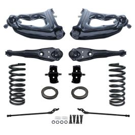 Upper/Lower Control Arm Kit W/1” Drop/Struts Mustang 68-73