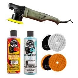 Chemical Guys Paint Correction Kit 5.5” Basic Obital Buffer/Two Pads