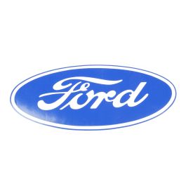 Jim Osborn Reproductions DF0363 Ford Oval Decal Blue On White ...