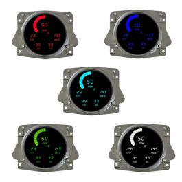Intellitronix Bronco Gauge Panel Kit LED Digital 1966-1977