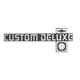 Custom Deluxe Dash Emblem Chevrolet C10 1981-1987