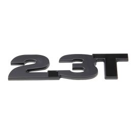 UPR Mustang Fender Emblem 2.3T Matte/Gloss Black EB 15-26