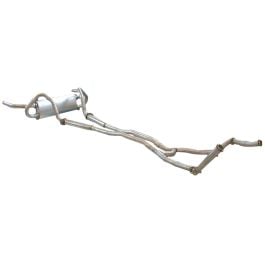 Mustang Transverse Dual Exhaust With H-Pipe 2" Kit 289/302 1967-1969 ...