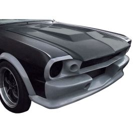 Mustang Ground Effects Kit w/ Front Fascia Fiberglass Unpainted 65-66