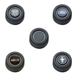 GT Performance GT3 Horn Button Blk Hi-Rise For 3-Bolt Wheel