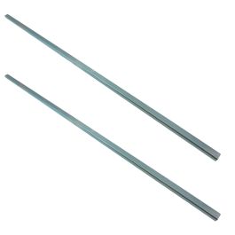 Steering Shaft Solid Steel 3/4"-DD Design Chrome Finish