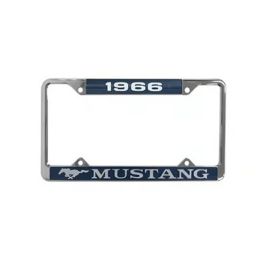 Scott Drake ACC-LPF-66 Mustang License Plate Frame "Mustang" "1966"