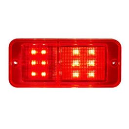 Side Marker Light Red 12-LED Standard Style Chevrolet C10 1968-1972