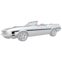 Mustang Graphic Express Side Stripe Decal Kit Boss 351 Style 1971-1972 ...