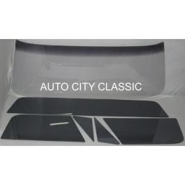 C10 Complete Glass Kit 6-Piece Smoked With Shaded Windshield For Small ...