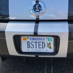 Best Mustang Vanity Plates | Mustang License Plates