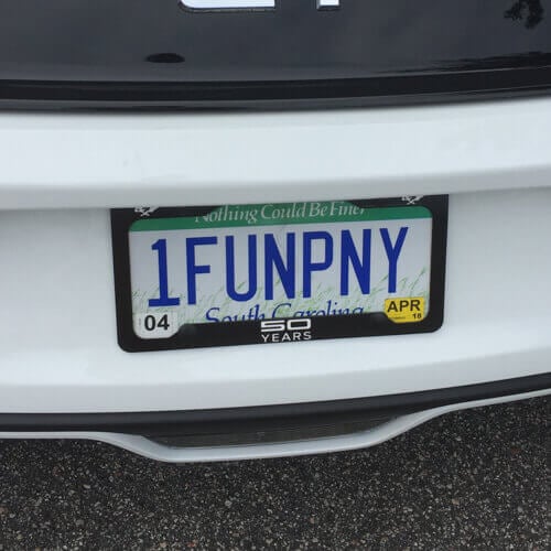 Best Mustang Vanity Plates | Mustang License Plates