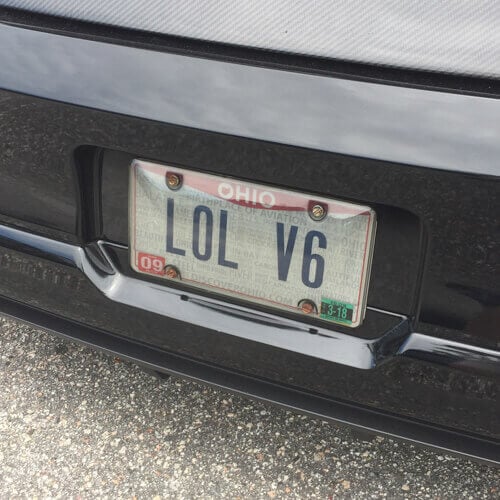 Best Mustang Vanity Plates | Mustang License Plates