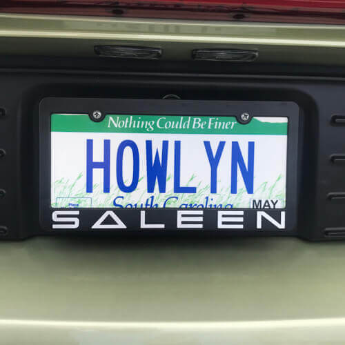 Best Mustang Vanity Plates | Mustang License Plates